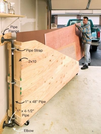 Awesome Timber Storage Solutions - Table Saw Central